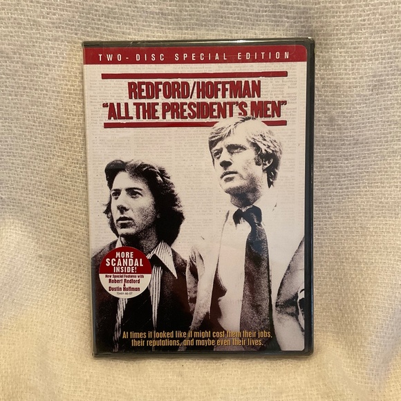 Redford/Hoffman/Pakula | Other | All The Presidents Men Dvd Sealed ...
